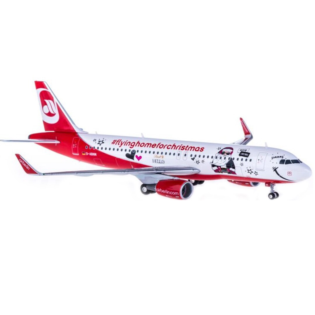 Airbus 1:400 A320-200 Air Berlin Flying Home for Christmas Livery D ...