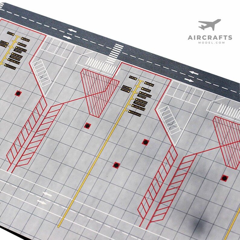 Digital Download Airport Apron Tarmac Ramp Scale Model 1:400 Lofty ...
