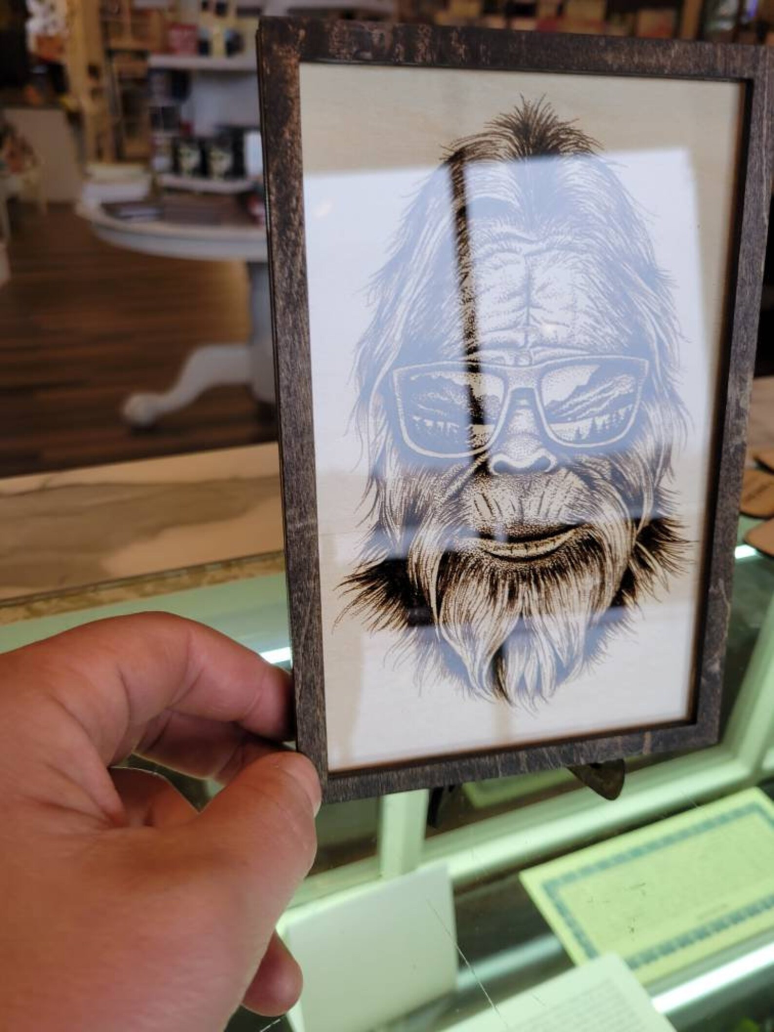 Bigfoot Wall Art Yeti Sasquatch Wood Decor / Wall Hanging | Etsy