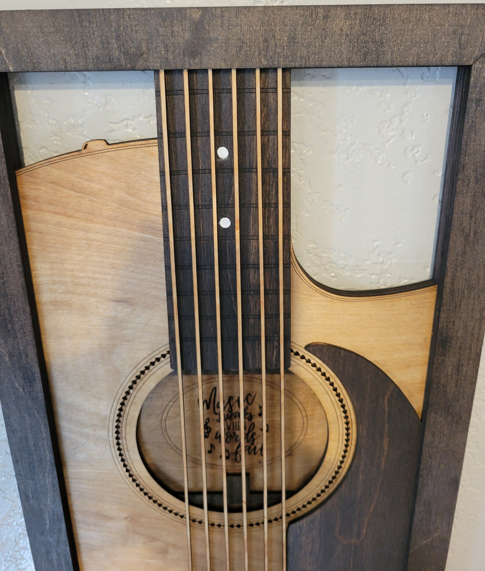 Acoustic Guitar Sculpture / 3d Personalized Guitar / Musician - Etsy