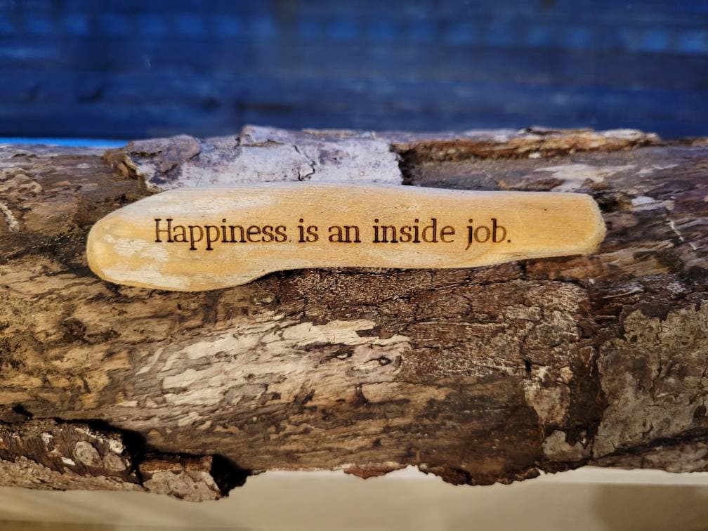 Engraved Driftwood Quotes Art / Quote Unique Gift / Unique Artisan Gift ...