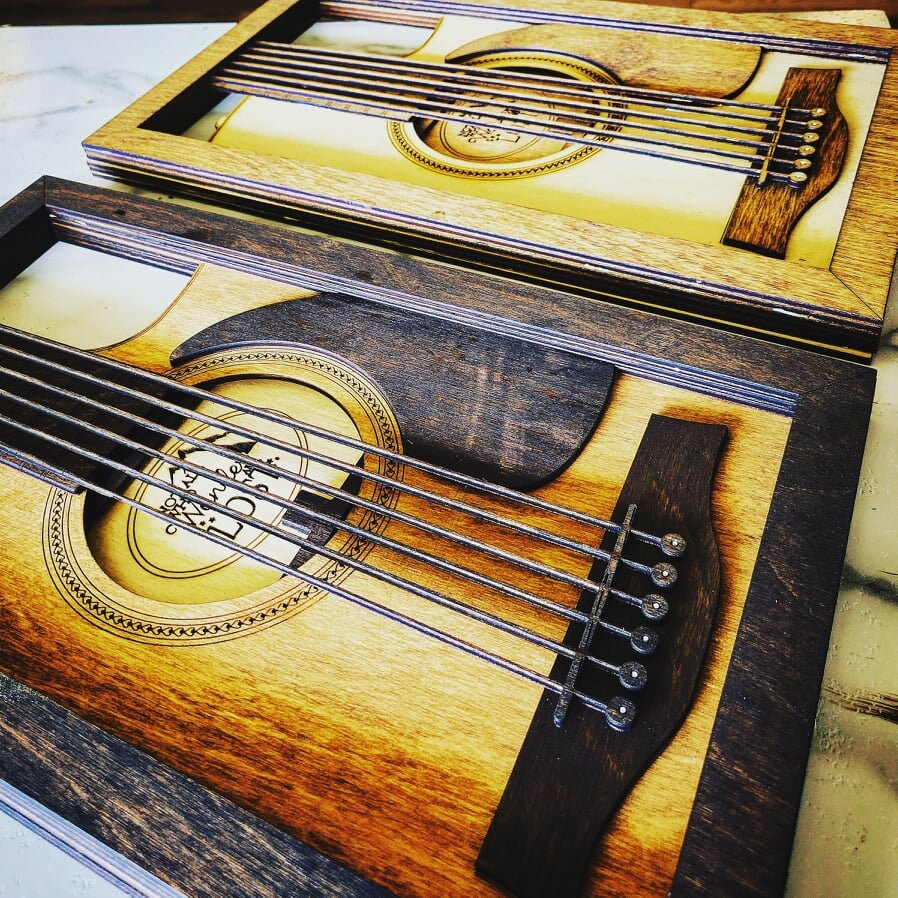 Acoustic Guitar Sculpture / 3d Personalized Guitar / Musician - Etsy