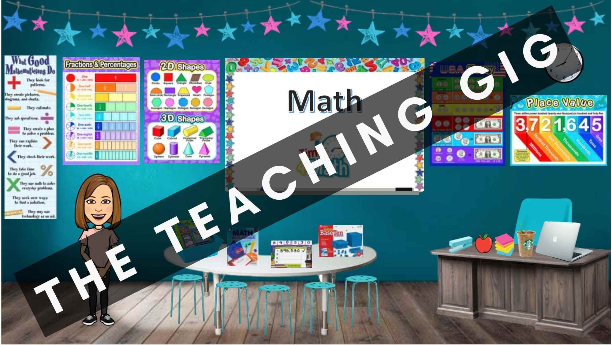 Bitmoji Virtual Ready Classrooms - Star Themed - Etsy