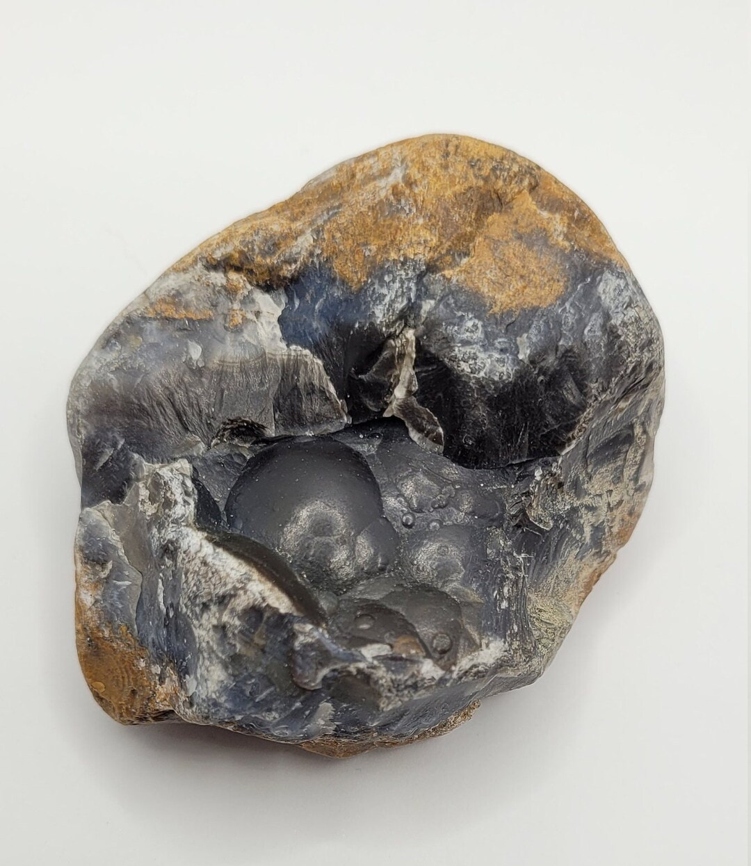 Dark Botryoidal Lace Agate / Blue Hue / Montana Botryoidal Jasper Agate ...