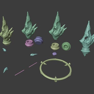 Aetheryte Crystal - Final Fantasy XIV - 3D Printable Model - Etsy