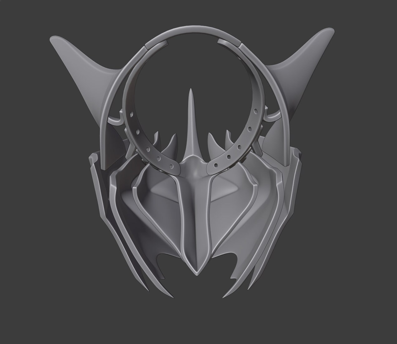 Mouth of Sauron Helmet- 3D Printable - Fully Modular - Etsy