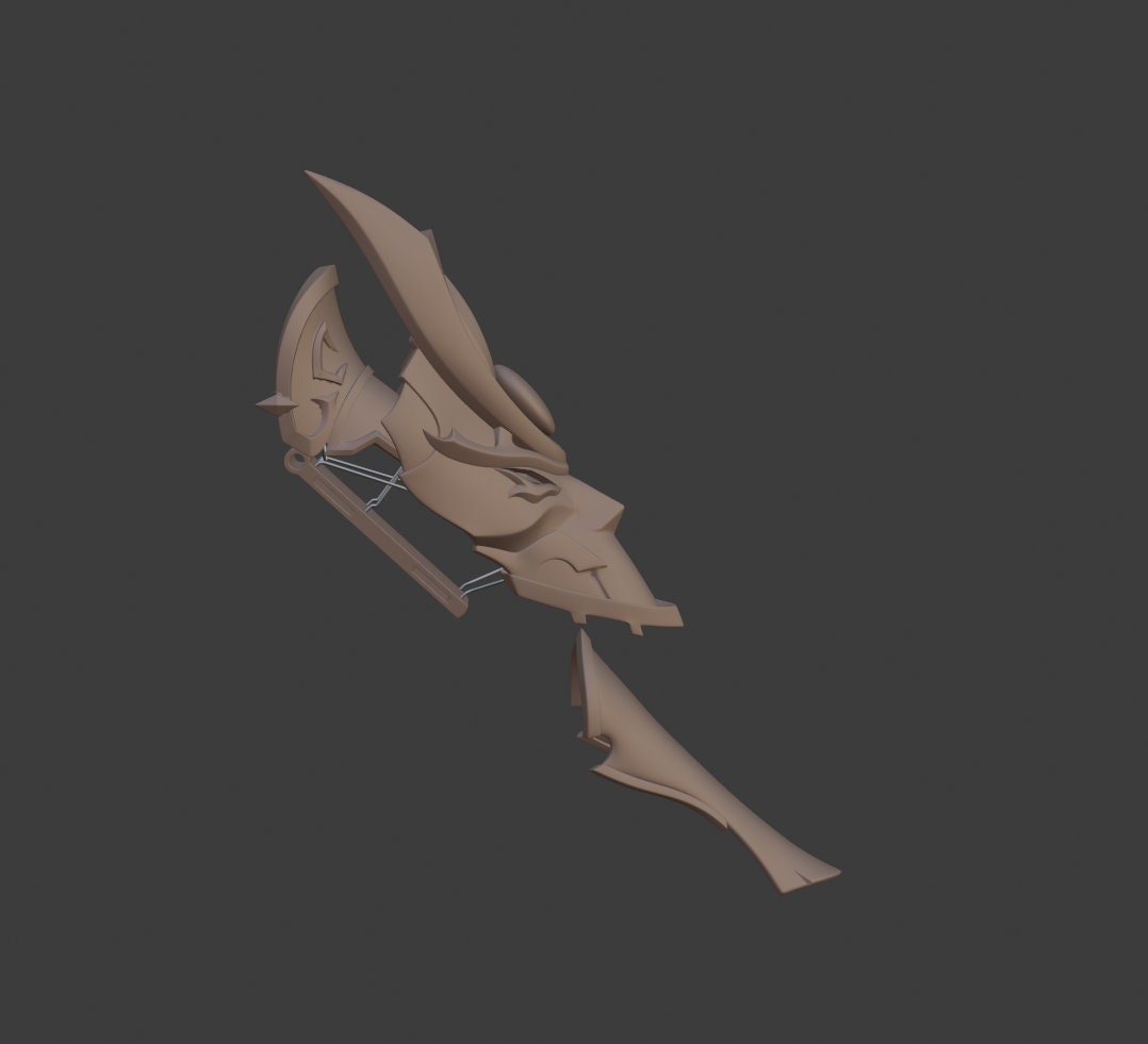 Raiden Shogun Boss Cosplay 3d Files STL - Etsy