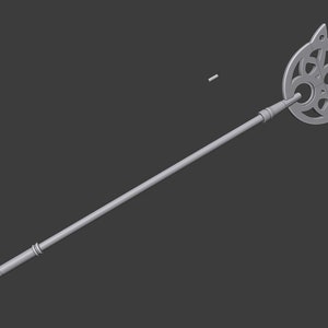 Staff of Yuna - STL - Final Fantasy 10 - FFX - Etsy
