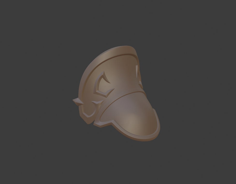 Raiden Shogun Boss Shoulder Pauldron - 3d Files - STL - Etsy