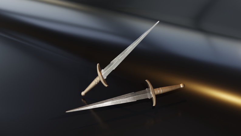 Las dagas de Loki modelo imprimible en 3D Serie de TV 2021 - Etsy México