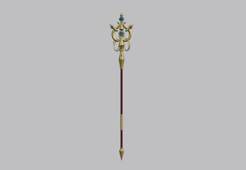 Goblin Slayer Priestess Staff STL 3D - Etsy