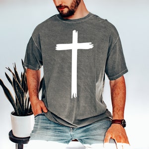 Cross T-shirt, Christian Shirt, Faith Shirts, Christian Easter Shirt ...