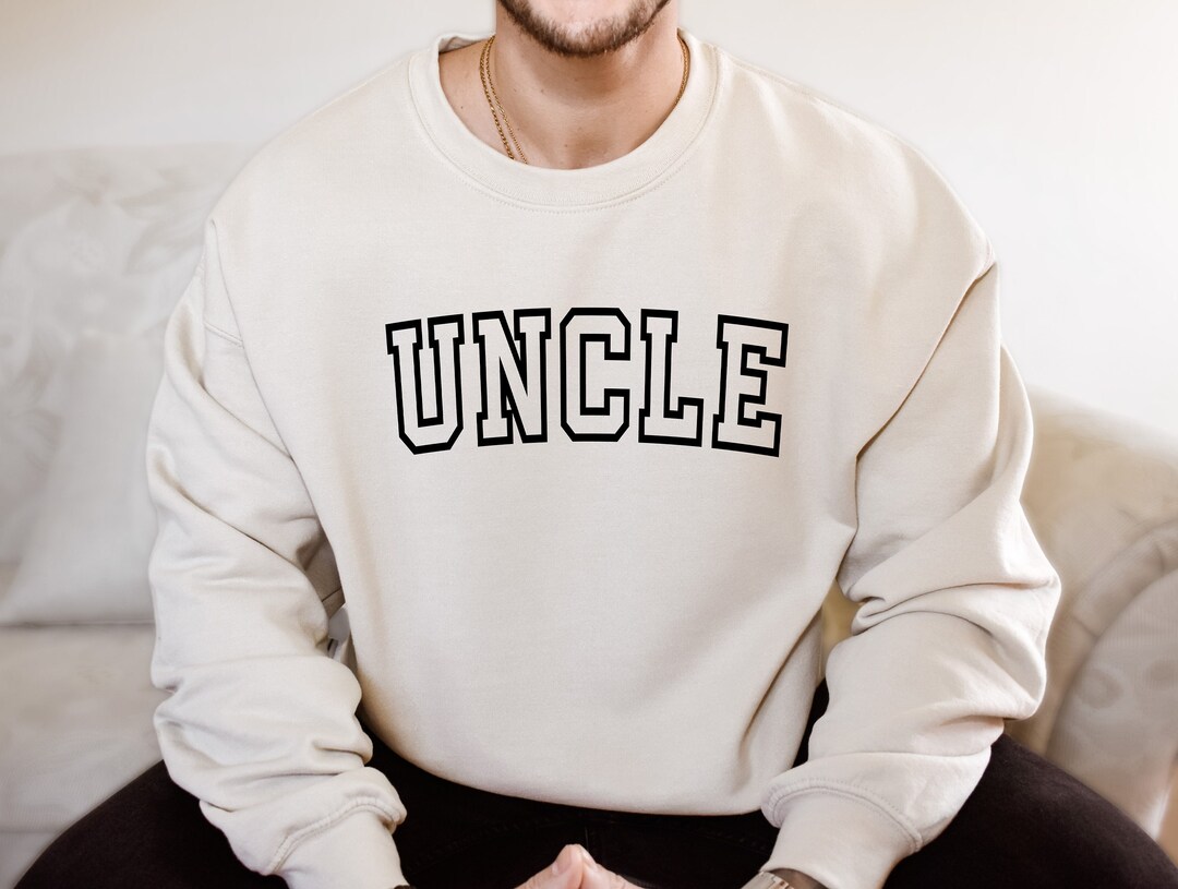 UNCLE Sweatshirt and Hoodie, Uncle Gift, Pregnancy Announcement, New ...