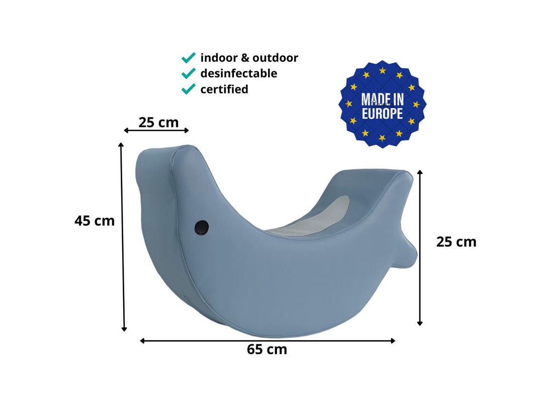 Soft Dolphin Rocker, Soft Rocker, Dolphin Seat, Foam Chair, Foam ...