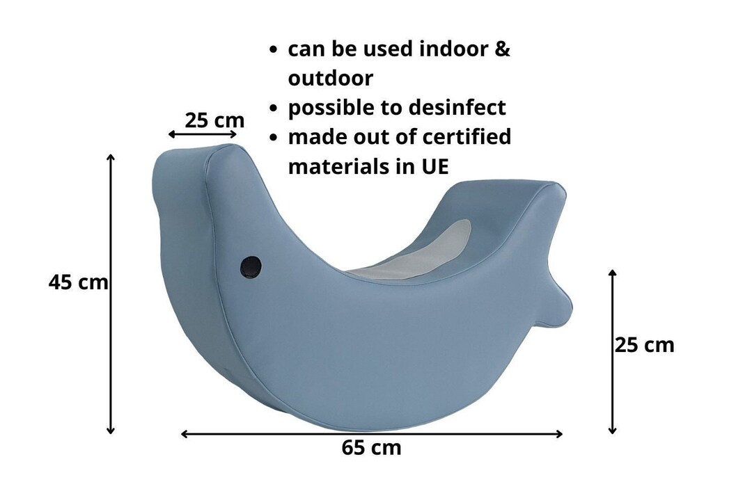 Soft Dolphin Rocker, Soft Rocker, Dolphin Seat, Foam Chair, Foam ...