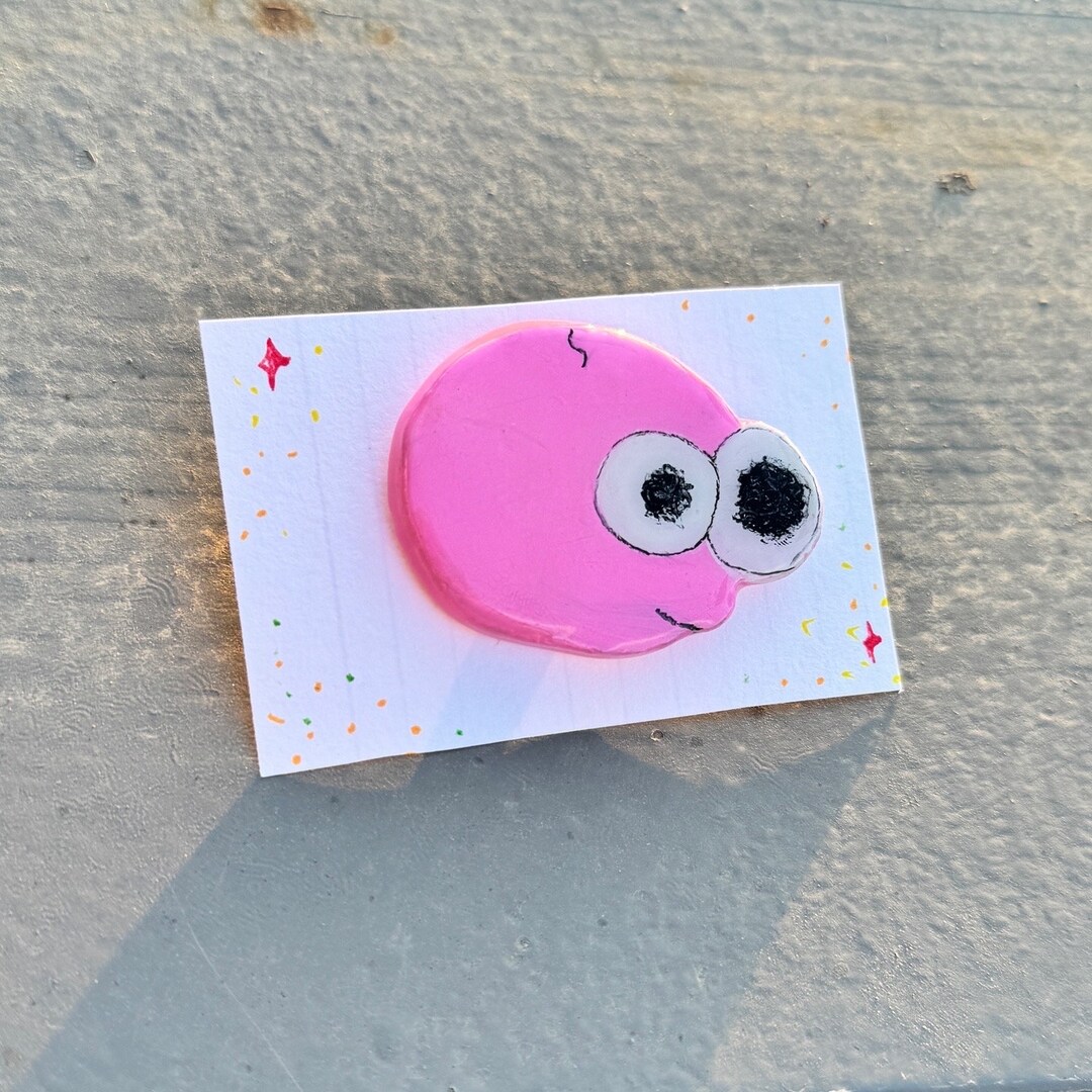 Smiling Friends || Pim || Clay Pin || Southpark || Pin || Handmade - Etsy