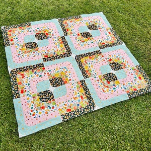 Showcase Quilt Pattern PDF Download - Beginner Curves Sewing Quilting ...