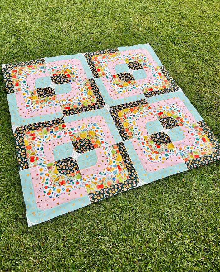 Showcase Quilt Pattern PDF Download Beginner Curves Sewing Quilting ...