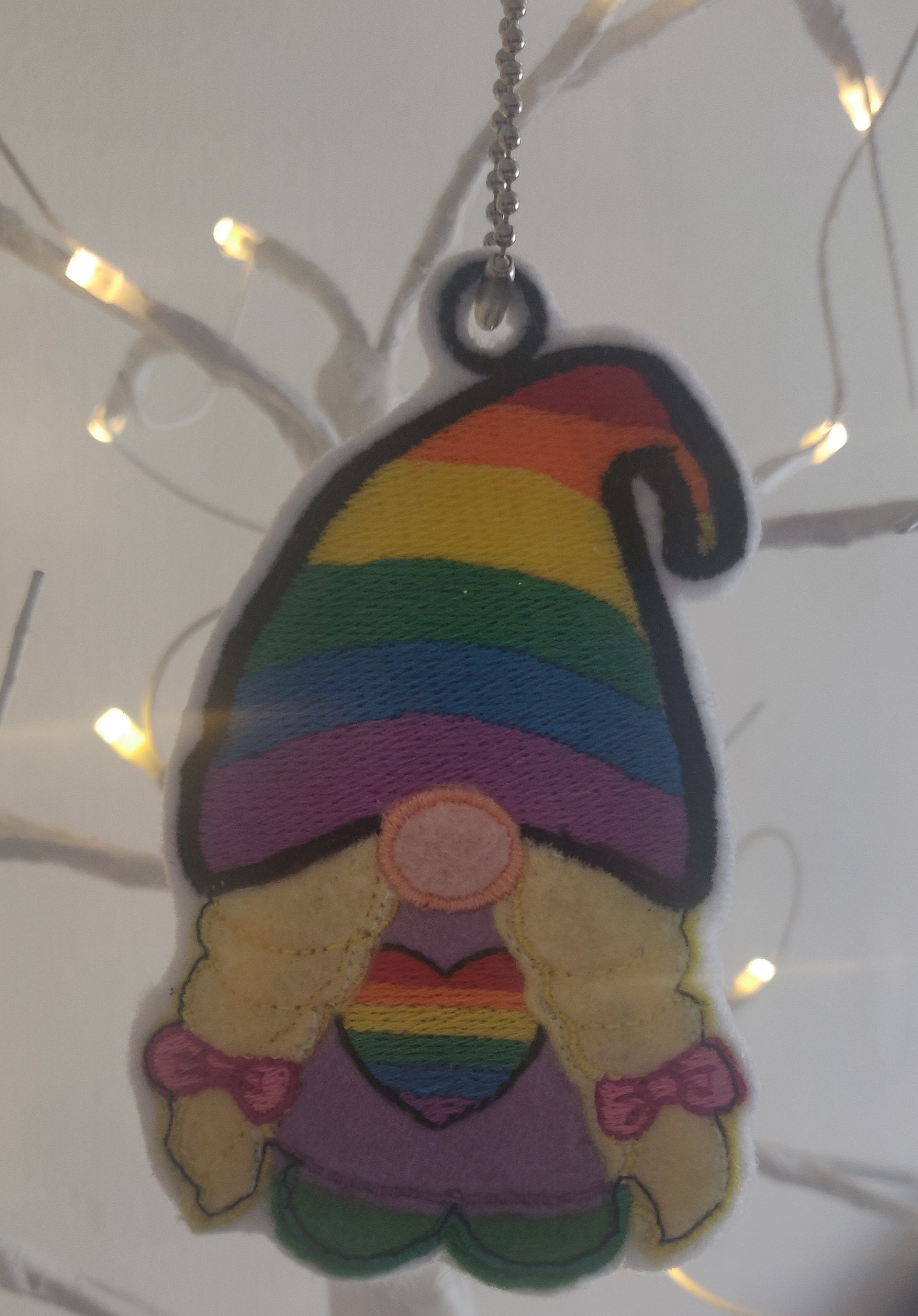 Pride Gnome Girl Gonk Embroidery Design Rainbow LGBTQ - Etsy UK