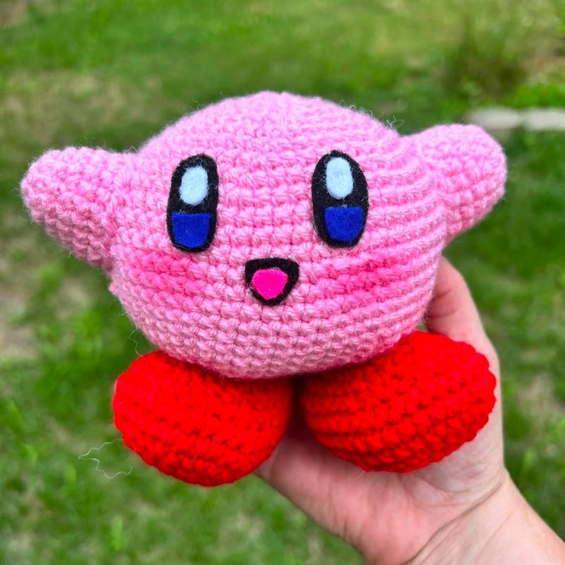 Kirby Stuffy - Etsy