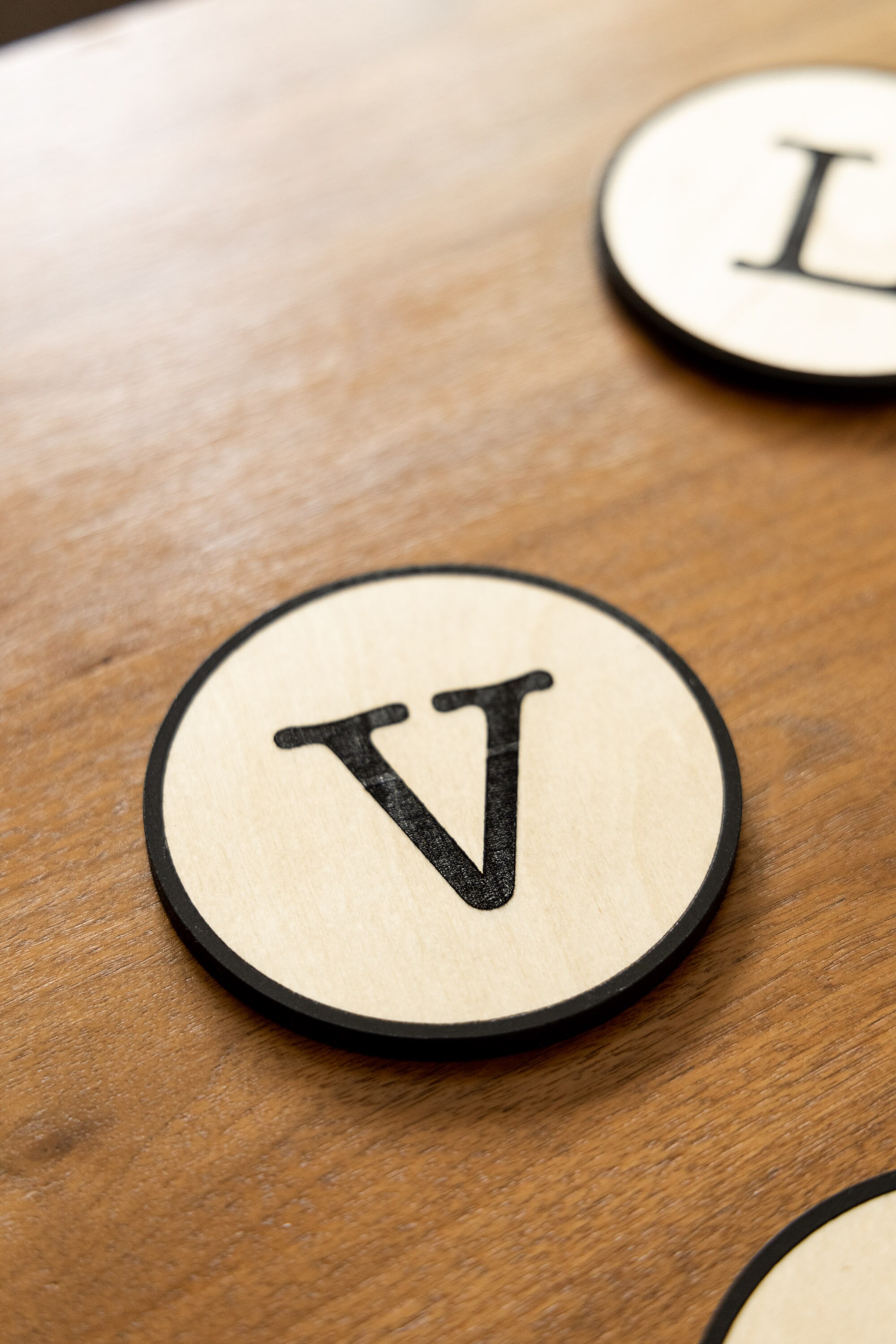 Typewriter Key Coasters - Etsy