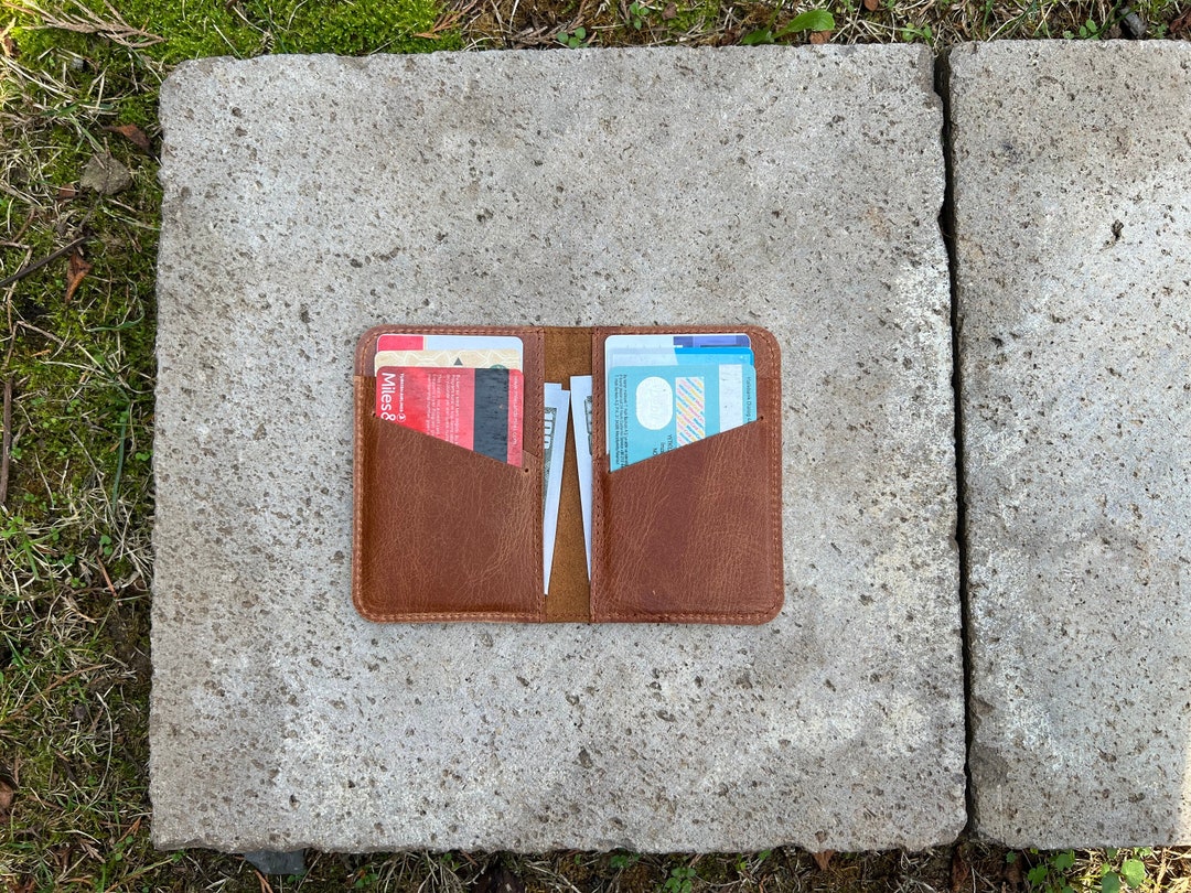 Leather Card Holder, Minimalist Card Holder Wallet, Credit Card Holder ...