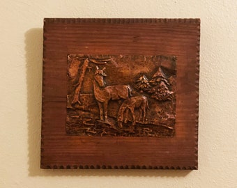 Copper Wall Plaque | Etsy
