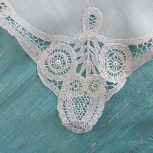 An Antique Brussels Princess Lace Handkerchief Probably Unused - Etsy