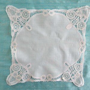 An Antique Brussels Princess Lace Handkerchief Probably Unused - Etsy