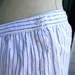 A Pair of Antique Victorian Blue Striped Split Crotch Bloomers or ...