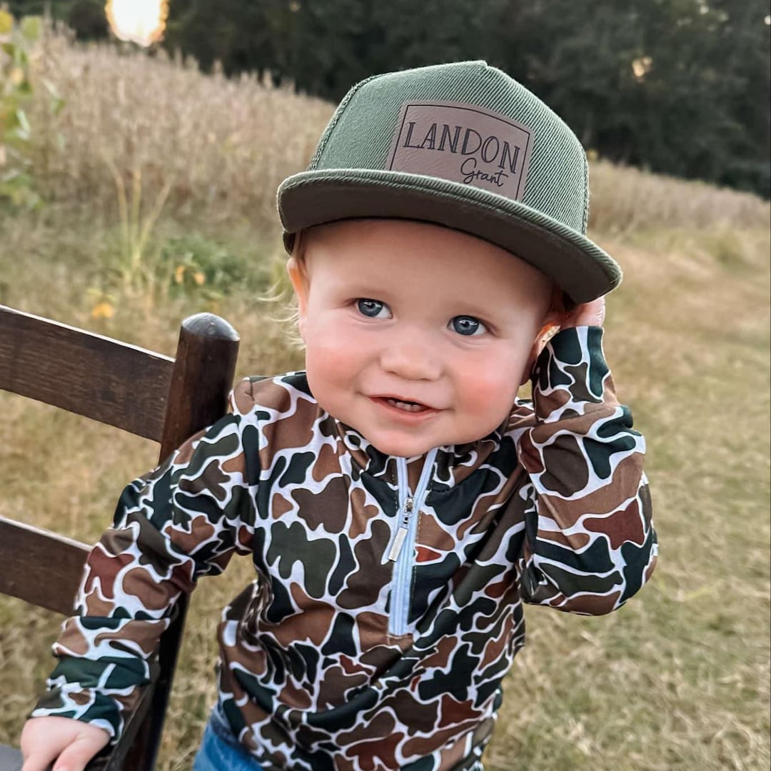 Personalized Snapback Hat | Infant and Youth - Etsy