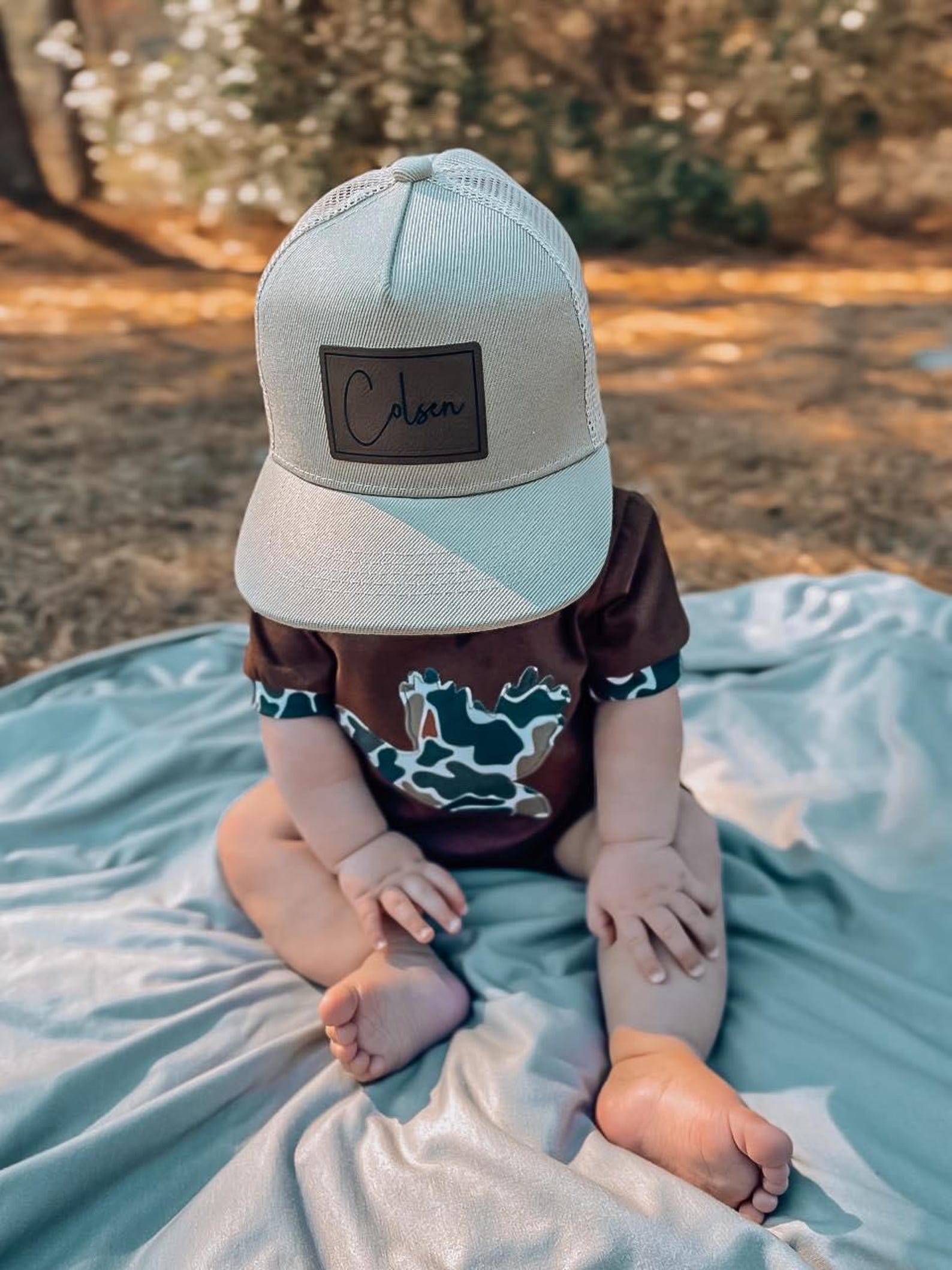 Personalized Snapback Hat | Infant and Youth - (hat Patch Style - AM ...