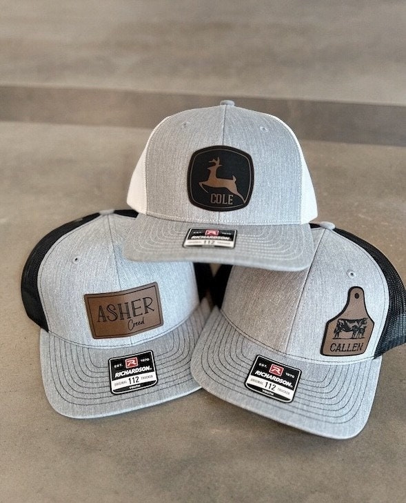 Richardson 112 Snapback Hat, Youth and Adult, Custom Names - Etsy