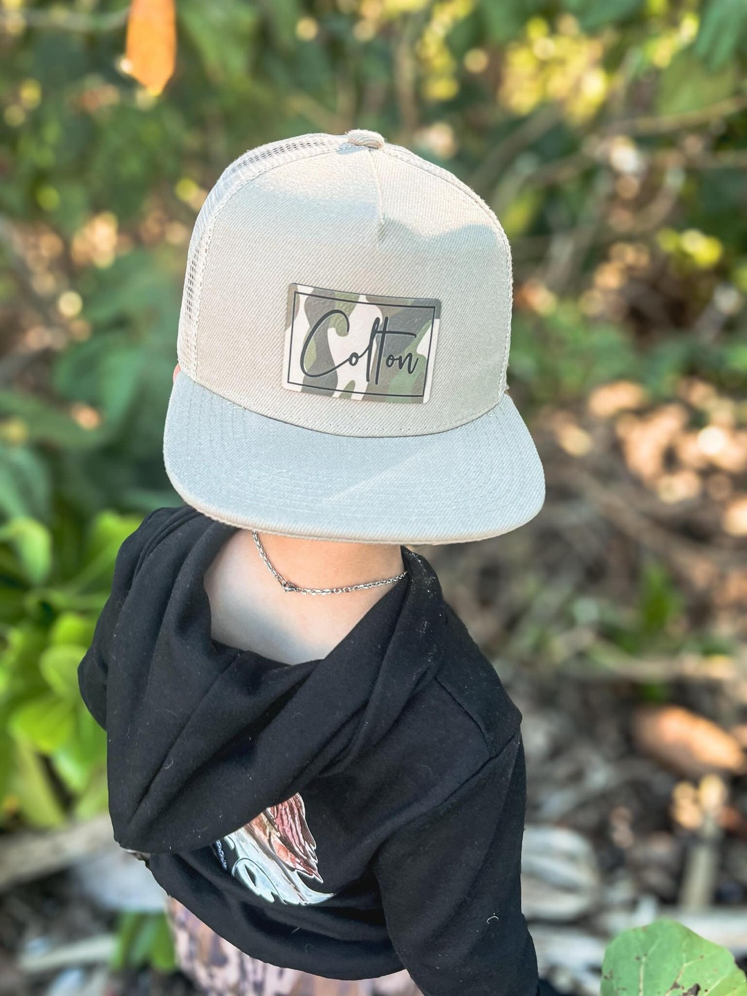 Personalized Snapback Hat | Infant and Youth - CAMO - Etsy