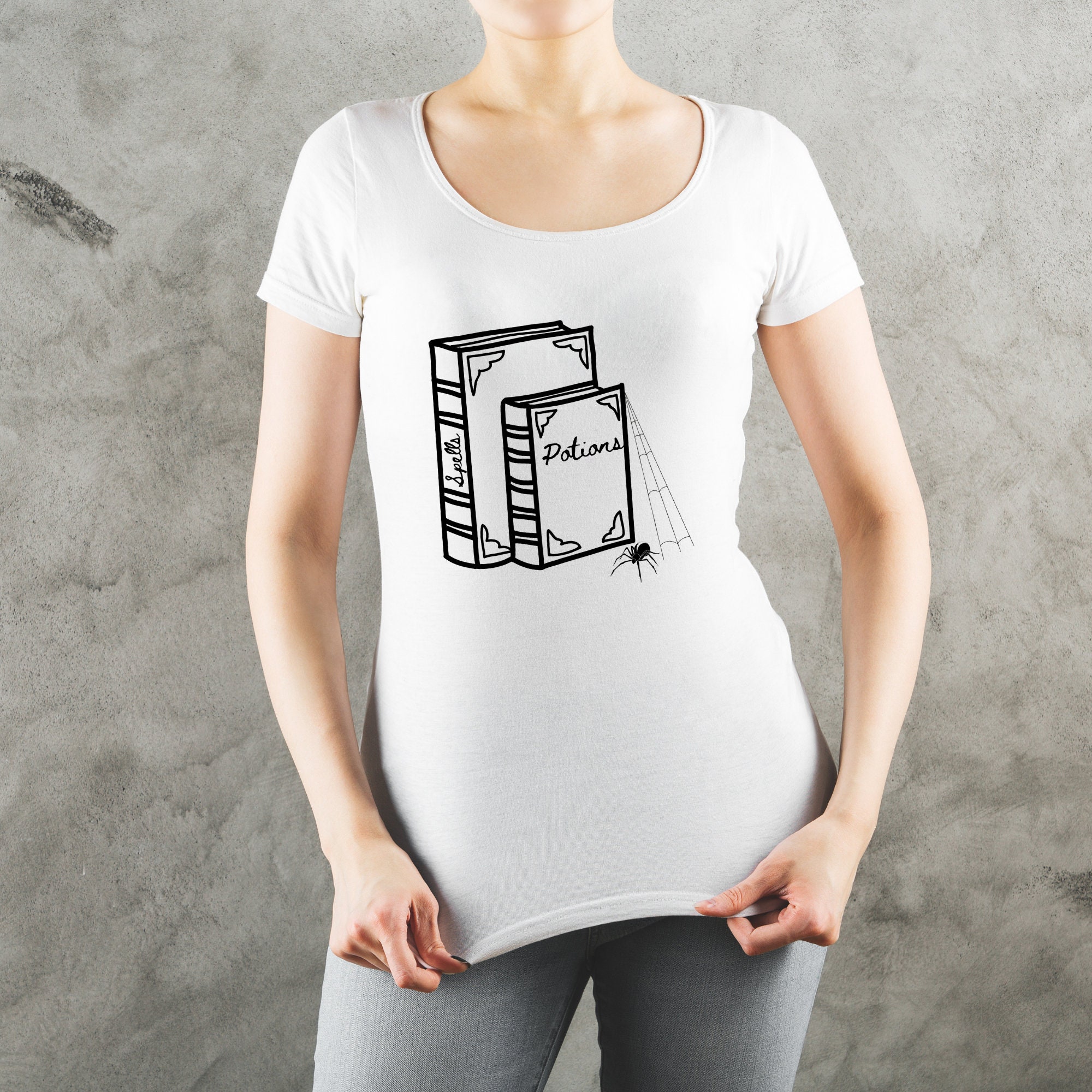 Spell Book Svg, Witch Svg, Dark Svg, Halloween Svg, Book Svg, Spider ...