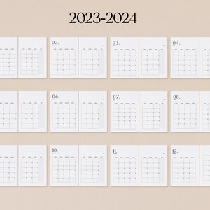 Printable Monthly Calendar on Two Pages With Notes Printable Calendar ...