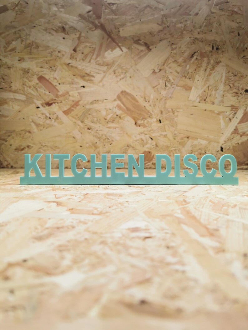 KITCHEN DISCO Door Topper Shelf Decor Wall Decor - Etsy