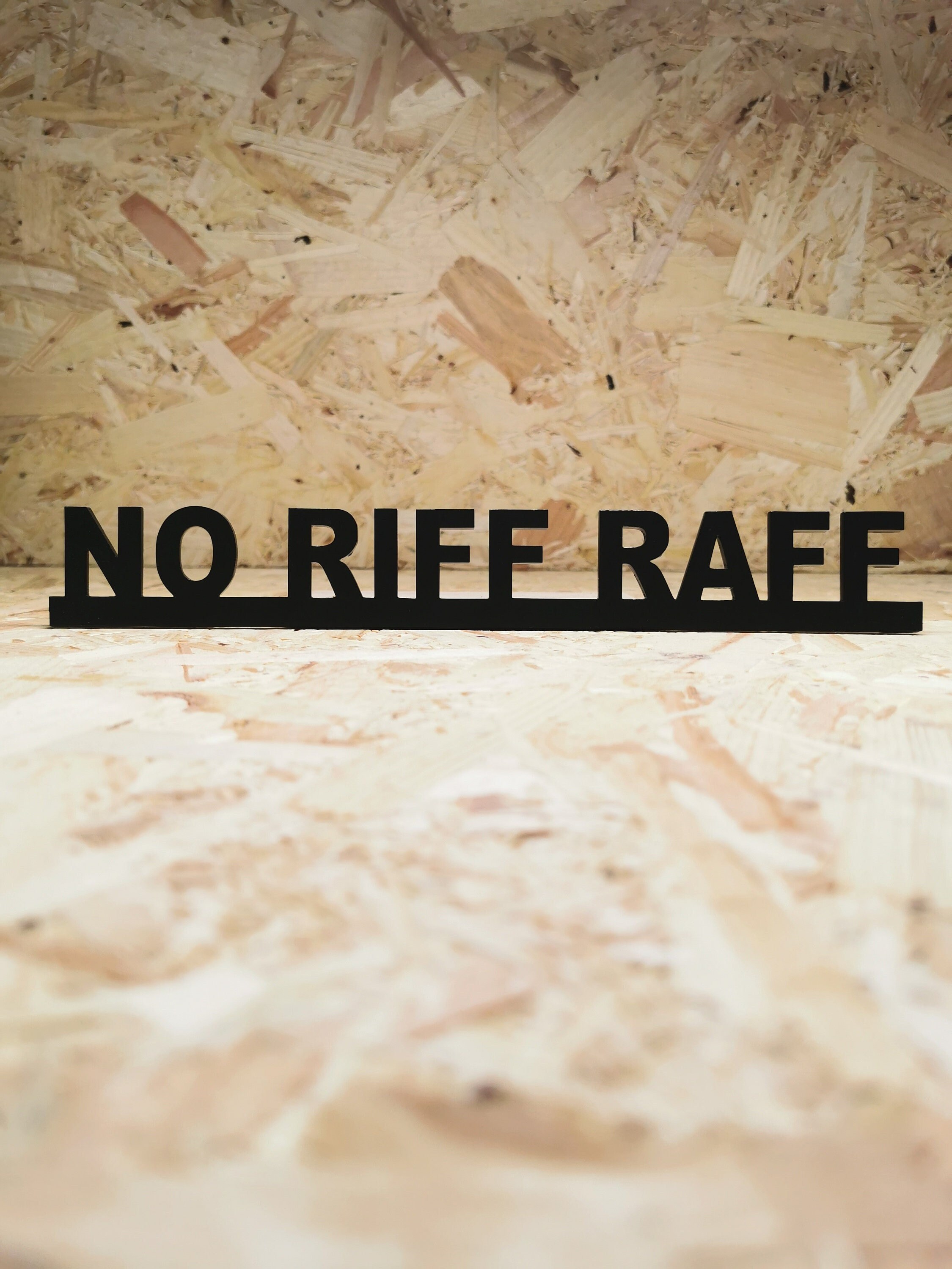 NO RIFF RAFF Door Topper Shelf Decor Wall Decor - Etsy UK
