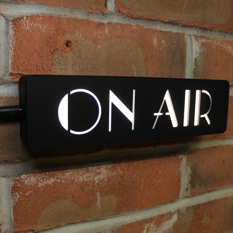 On Air Light up Sign - Etsy