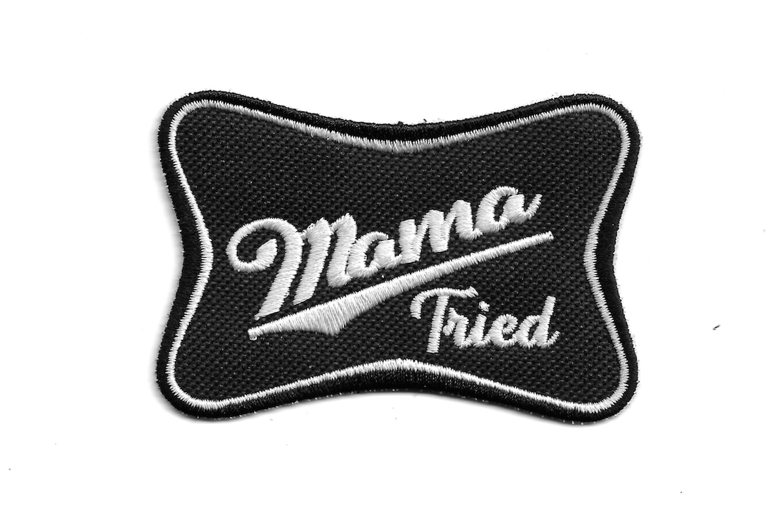 Mama Tried Beer Patch Miller Embroidery , Iron On - Etsy