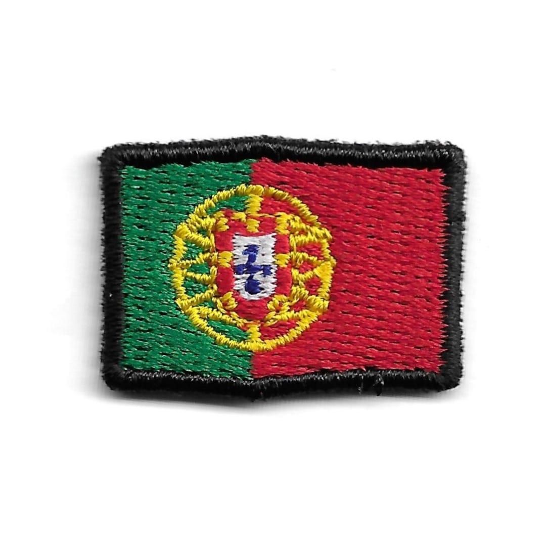Portugal Mini Flag Patch – Embroidered National Banner – Travel ...