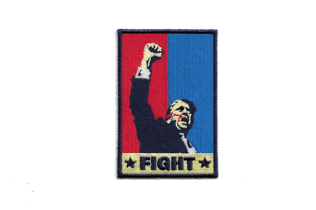 Patch Fight Trump Embroidery, You Missed, Trump 2024 - Embroidered Iron ...