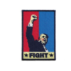 Patch Fight Trump Embroidery, You Missed, Trump 2024 Embroidered Iron ...