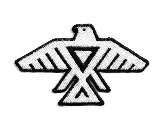 Thunderbird Embroidery Patch Anishinaabe Embroidered Iron on - Etsy India