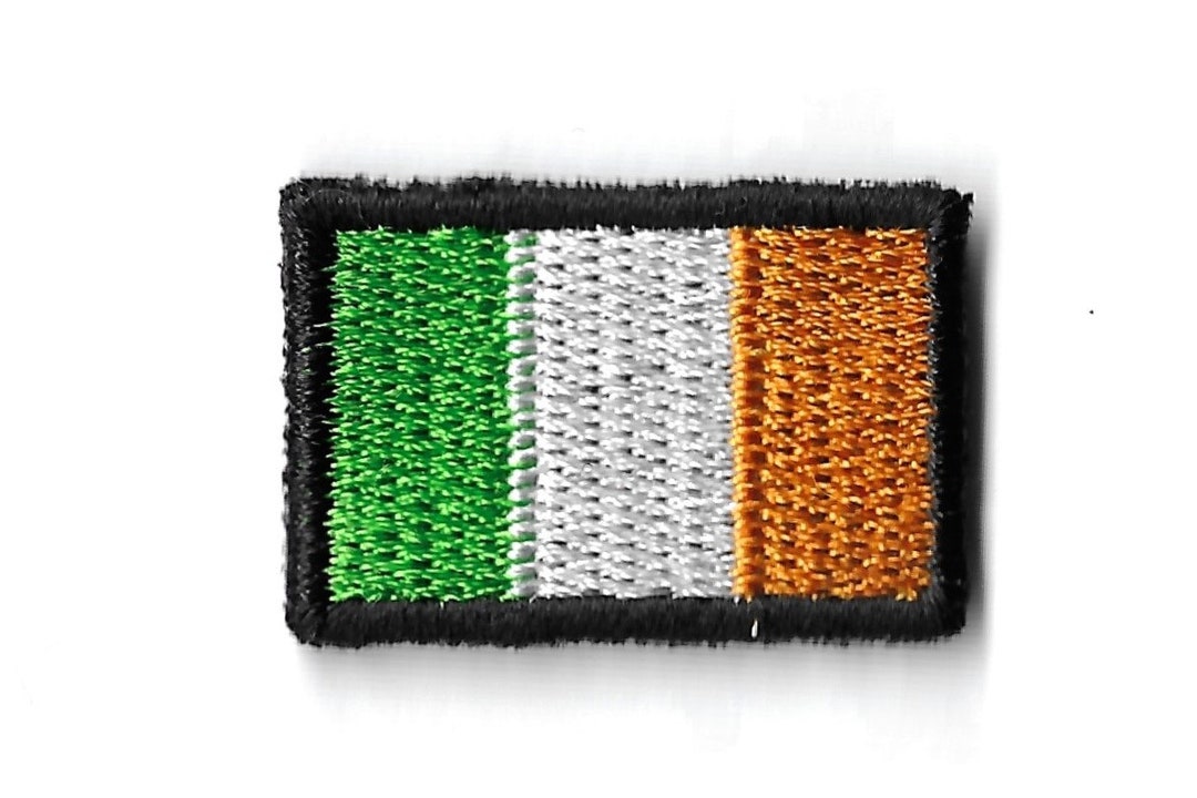 Mini Ireland Flag Embroidered Patch Iron on Badge - Etsy