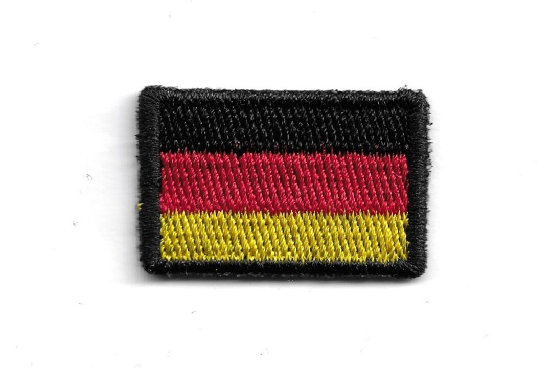 Mini Germany Flag Patch Iron on Badge - Etsy