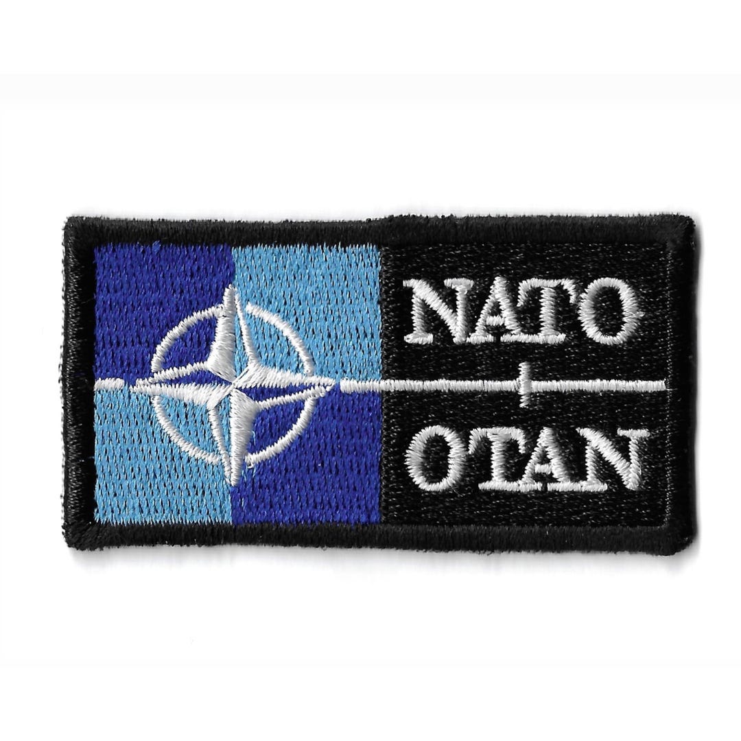 NATO Military OTAN Flag Embroidered North Atlantic Patch Iron On - Etsy