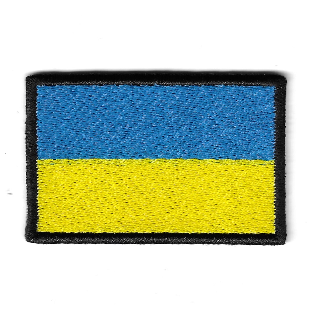 Ukraine Flag Embroidered Patch - Etsy