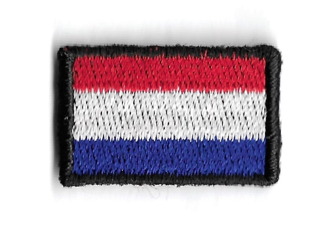 Mini NETHERLANDS Flag Embroidered Patch Iron on Badge - Etsy