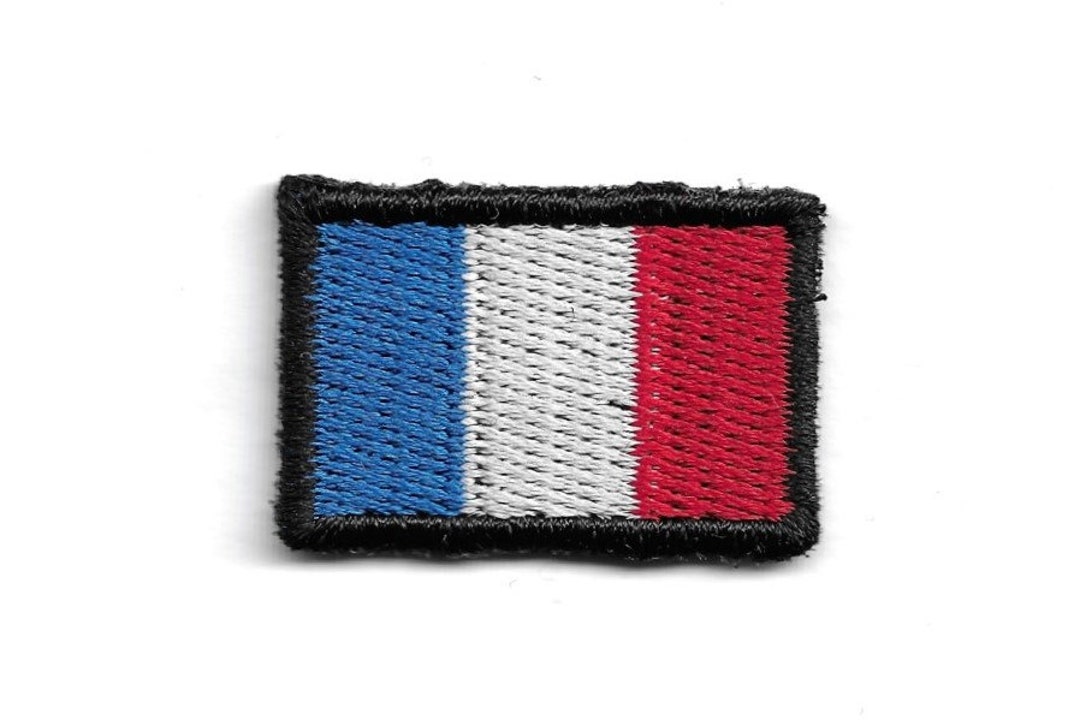 Mini France Flag Patch Iron on Badge - Etsy